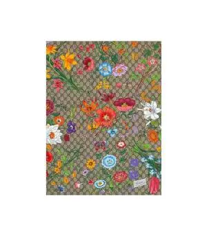 Gucci Gg Flora Print Scarf - Multicolor
