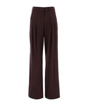 PT TORINO Pleated Wide-leg Trousers