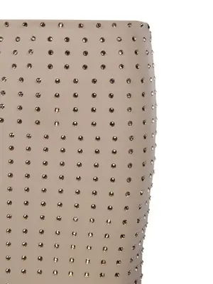 Sportmax Embellished Midi Skirt With Side Slits