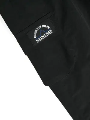 MARCELO BURLON COUNTY OF MILAN Cargo Trousers With Logo Patch