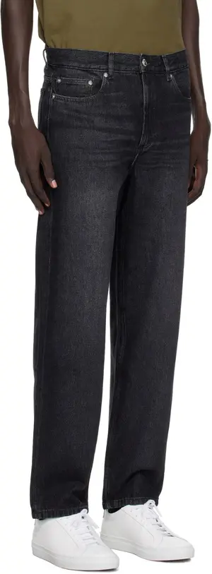 A.p.c. Martin Straight-leg Jeans - Black
