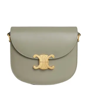 Celine Besace Cléa Bag In Shiny Calfskin
