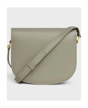 Celine Besace Cléa Bag In Shiny Calfskin