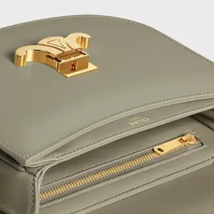 Celine Besace Cléa Bag In Shiny Calfskin