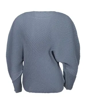 Issey Miyake Long Sleeve Crew Neck T-shirt