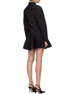 GANNI Shirt Dress With Button Fastening