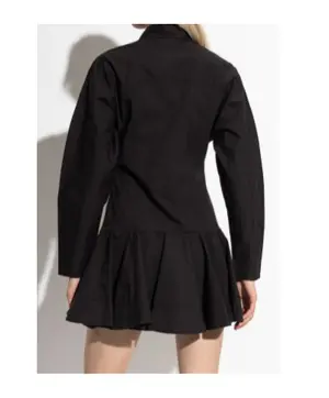 GANNI Shirt Dress With Button Fastening