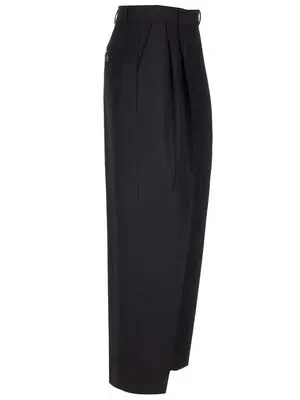 TOTEME High-waisted Straight-leg Trousers