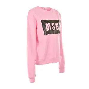 MSGM Logo Printed Sweatshirt - Pink