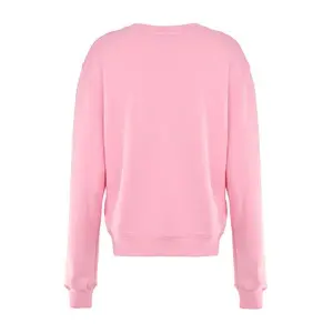 MSGM Logo Printed Sweatshirt - Pink