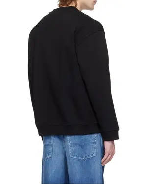 DIESEL® S-boxt-d Logo Patch Sweatshirt