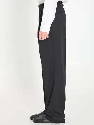 Celine Diagonal Wool Jazz Trousers