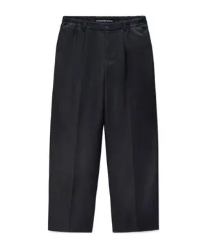 Alexander Wang Tailored Wide-leg Wool Twill Pants