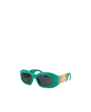 Versace Logo Sunglasses - Green