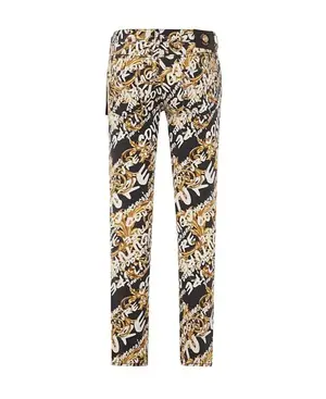 Versace Graphic Printed Skinny Jeans