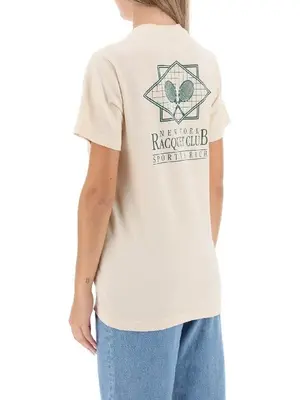 SPORTY  RICH Sporty & Rich Short Sleeve Crewneck T-shirt
