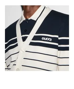 Gucci Embroidery Cardigan
