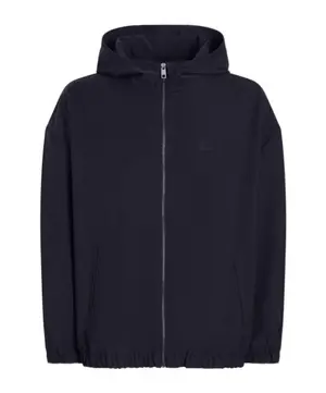 Dolce & Gabbana Logo Tag Hooded Jacket