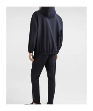 Dolce & Gabbana Logo Tag Hooded Jacket