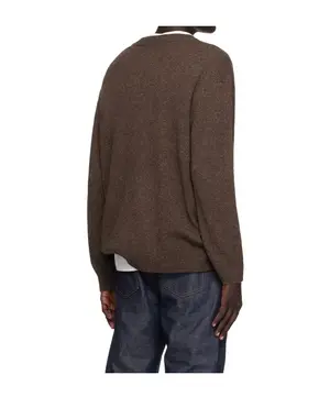 A.p.c. Dany V-neck Sweater - Maroon