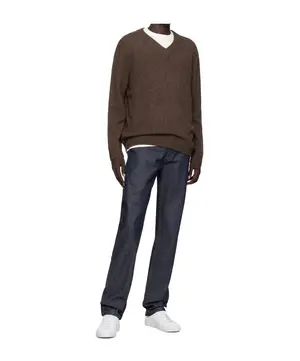 A.p.c. Dany V-neck Sweater - Maroon