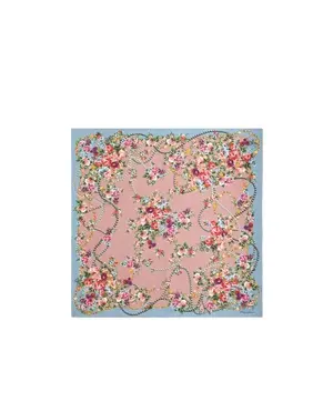 Dolce & Gabbana Dolce Gabbana Floral Printed Scarf - Multi-color