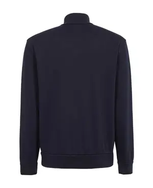 Brioni High-neck Zipped Sweatshirt - Black