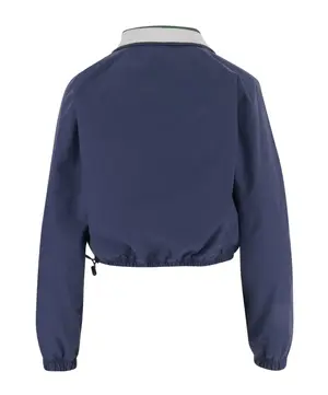 Gucci Striped Collar Zip-up Jacket