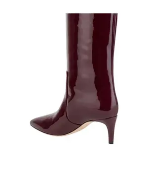 Paris Texas Pointed Toe Knee-high Stiletto Boots - Brown