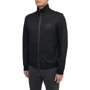 Giorgio Armani Vertical Collar Zip-up Cardigan