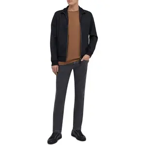 Giorgio Armani Vertical Collar Zip-up Cardigan