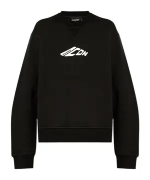 Dsquared2 Icon Logo Printed Crewneck Sweatshirt