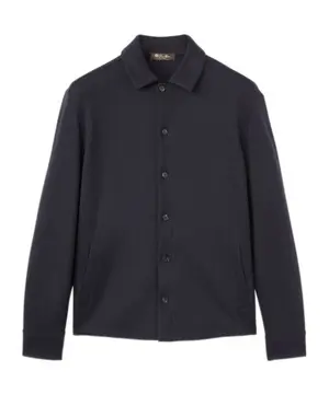 Loro Piana Whitney Overshirt - Navy