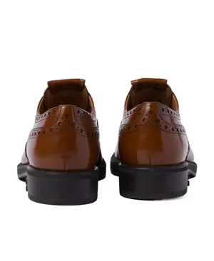 Miu Miu Church's X Brushed Leather Oxford Brogue