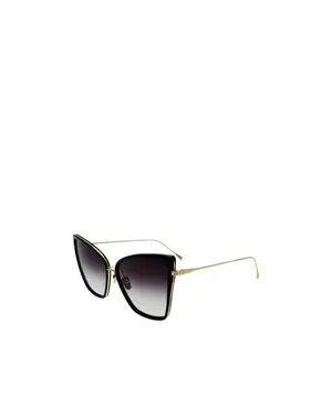Dita Geometric Frame Sunglasses