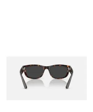 Ray-ban Mega Balorama Rectangular Sunglasses - Black