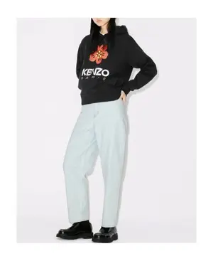 Kenzo Boke Flower Hoodie - Black