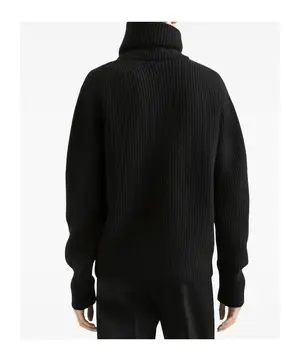 Dolce & Gabbana Half-zip Ribbed Cardigan