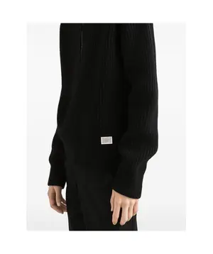 Dolce & Gabbana Half-zip Ribbed Cardigan
