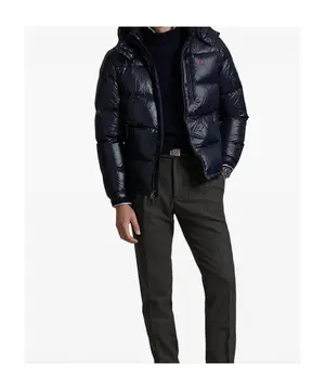 Polo Ralph Lauren Gorham Glossed Down Jacket - Black