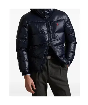 Polo Ralph Lauren Gorham Glossed Down Jacket - Black