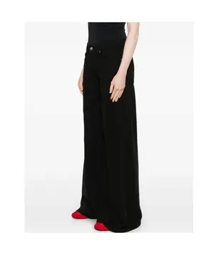 DONDUP Marlen Wide-leg Jeans - Black