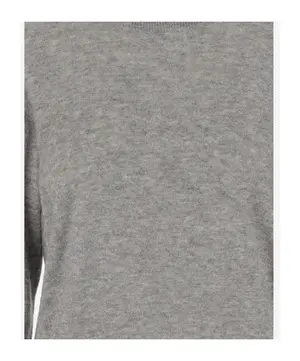 Saint Laurent Ribbed Crew Neck Sweater