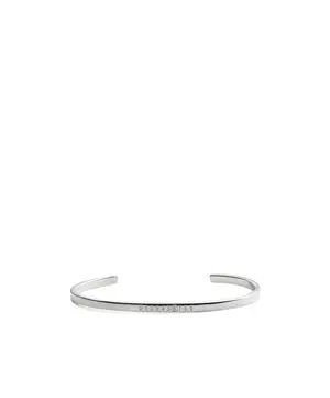 MAISON MARGIELA Numeric Minimal Signature Cuff Bracelet - White