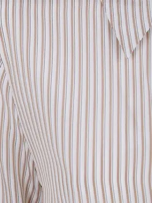 Max Mara Flirt Striped Shirt - Camel