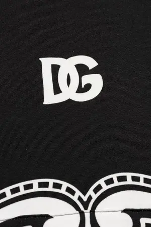 Dolce & Gabbana Bandana Print Drop Shoulder Hoodie