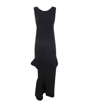 Issey Miyake Sleeveless Maxi Dress - Black