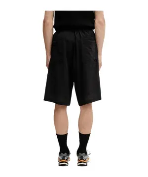 Y3 Oversized Pleated Shorts