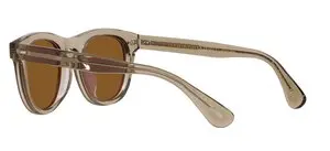 Oliver Spencer Logo Temples Sunglasses - Brown