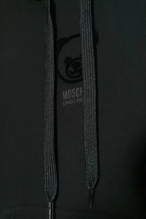 Moschino Long Sleeved Hooded Sweatshirt
